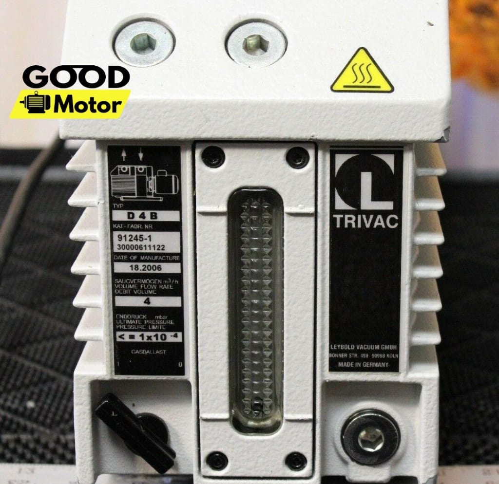 Bơm hút chân không cũ Leybold Trivac D4B - Bơm hút chân không cũ | Good ...